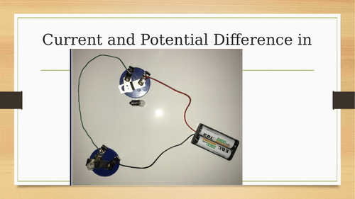 Current and Potential Difference In Series and Parallel Circuit ...