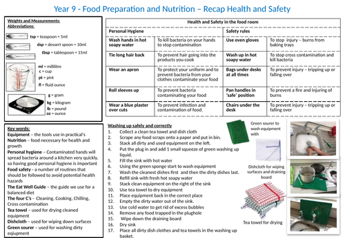 Yr 9 Food Safety and Food Choice Autumn Term | Teaching Resources