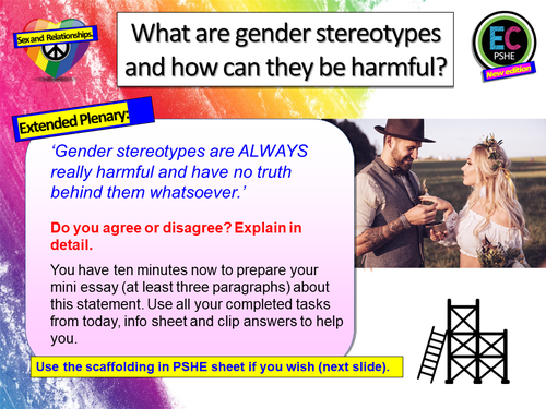 Gender Stereotypes | Teaching Resources