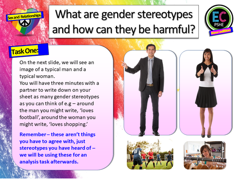 Gender Stereotypes | Teaching Resources