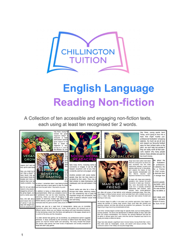 Reading Skills - 10 Engaging Non-Fiction Articles with Q&A | Teaching ...