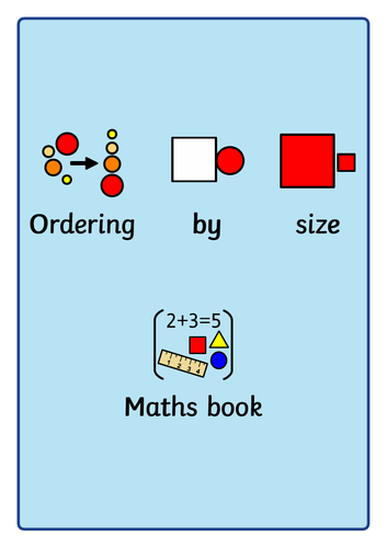 Maths: Sorting by size workbook | Teaching Resources