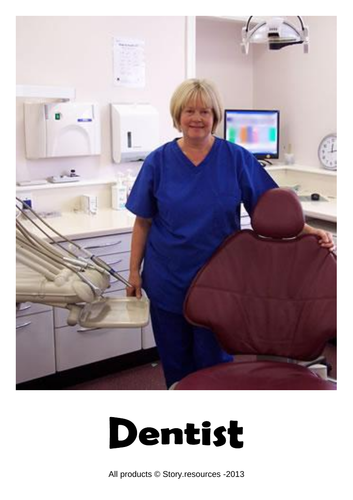 THE DENTIST PEOPLE WHO HELP US WORKSHEETS ETC | Teaching Resources
