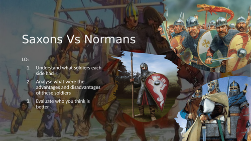 6. Saxons Vs Normans who will win in 1066? | Teaching Resources
