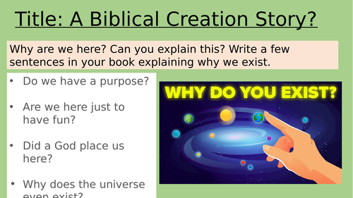 Creation Stories (Genesis 1) | Teaching Resources