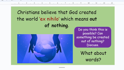 Creation Stories (Genesis 1) | Teaching Resources