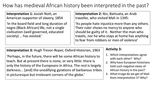 Why study Medieval African History? | Teaching Resources