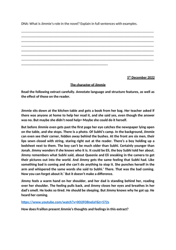 The Bone Sparrow | Teaching Resources