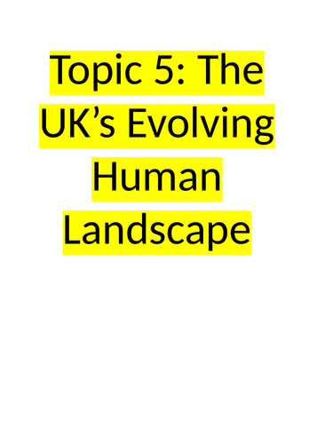 Edexcel B GCSE Geography Paper 1 & 2 - Complete Revision Pack ...