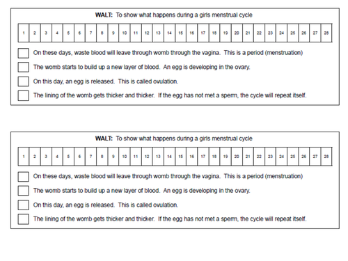 KS3 Biology The Menstrual Cycle Lesson Presentation and Resources ...