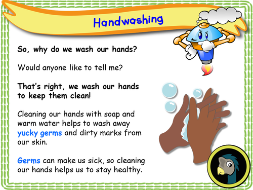 Handwashing and Germs - EYFS PSHE | Teaching Resources