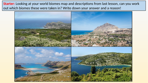 KS3 Geography: Biomes, climates and ecosystems SoW 11 lessons! Deserts ...