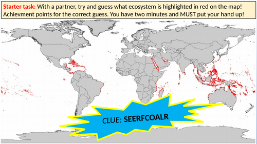 KS3 Geography: Biomes, climates and ecosystems SoW 11 lessons! Deserts ...