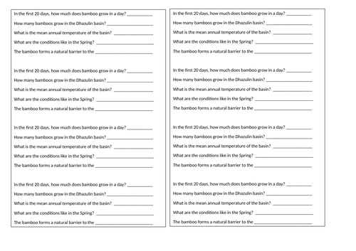 KS3 Geography: Biomes, climates and ecosystems SoW 11 lessons! Deserts ...