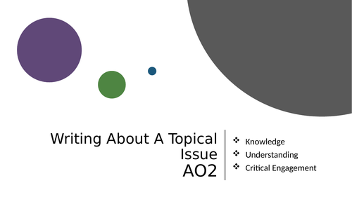 OCR A Level English Language Revision Paper 1 Section B - Writing about ...