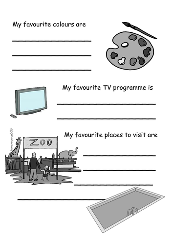 ALL ABOUT ME WORKSHEETS BOOKLET EYFS KS1 LITERACY | Teaching Resources