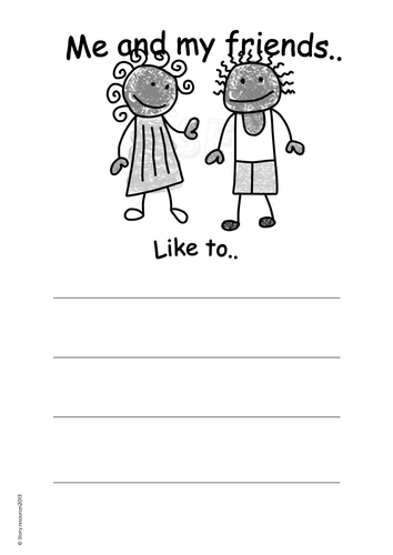 ALL ABOUT ME WORKSHEETS BOOKLET EYFS KS1 LITERACY | Teaching Resources