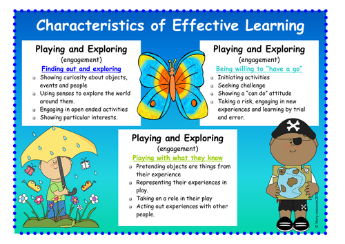 CHARACTERISTICS OF EFFECTIVE LEARNING COEL EYFS DISPLAY | Teaching ... CHARACTERISTICS OF EFFECTIVE LEARNING COEL EYFS DISPLAY | Teaching ...