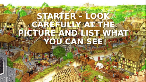 1. Medieval Towns | Teaching Resources