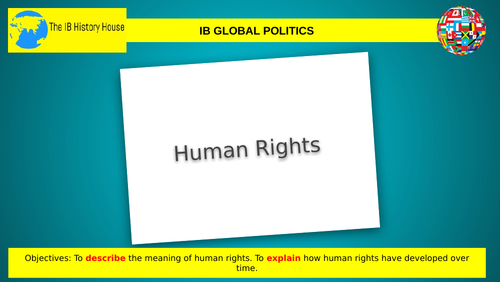 IB Global Politics - Defining Human Rights | Teaching Resources