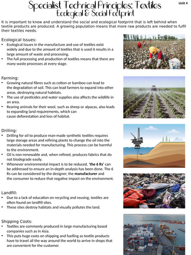 Aqa Gcse Design And Technology Unit 4 Teaching Resources