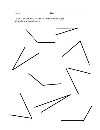 Numeracy Maths Year 4 Planning Angles Protractors Perimeter Area ...