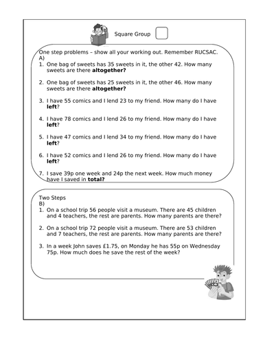 Numeracy Maths Year 4 Planning Angles Protractors Perimeter Area ...
