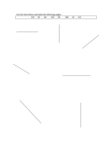 Numeracy Maths Year 4 Planning Angles Protractors Perimeter Area ...