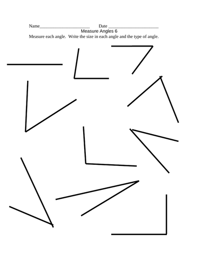 Numeracy Maths Year 4 Planning Angles Protractors Perimeter Area ...