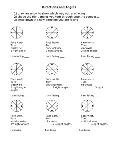 Numeracy Maths Year 4 Planning Angles Protractors Perimeter Area ...