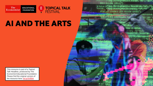 AI lesson: AI and the arts | Teaching Resources