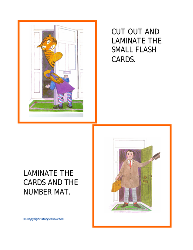 TIGER WHO CAME TO TEA STORY SEQUENCING CARDS | Teaching Resources