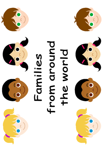 MULTICULTURAL FAMILIES TEACHING RESOURCE DISPLAY EYFS KS1 | Teaching ...