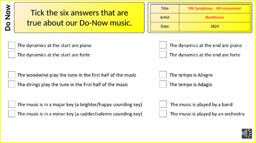 Listening & Appraising - MTP / Workbook / Do Nows / PPT / Audio ...