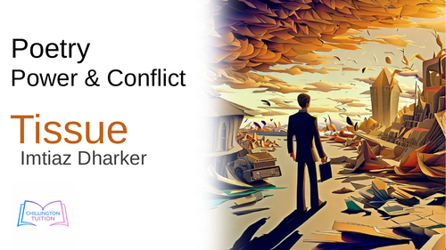 'Tissue' by Imtiaz Dharker | Teaching Resources