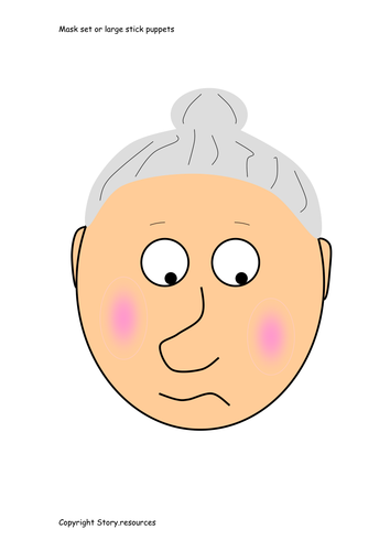 A SQUASH AND A SQUEEZE TEACHING RESOURCE SET PLUS STICK PUPPETS MASKS ...