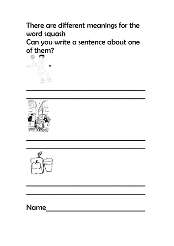 A SQUASH AND A SQUEEZE TEACHING RESOURCE SET PLUS STICK PUPPETS MASKS ...