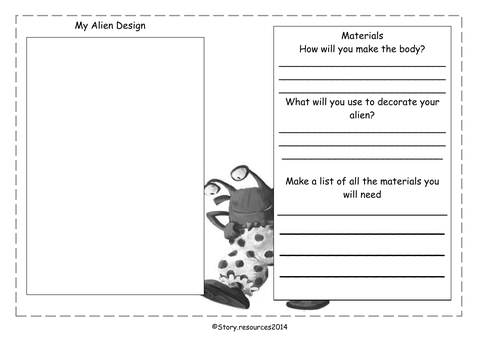 ALIENS LOVE UNDERPANTS LARGE STORY TEACHING RESOURCE SET EYFS LITERACY ...