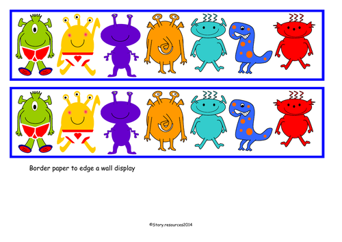 ALIENS LOVE UNDERPANTS LARGE STORY TEACHING RESOURCE SET EYFS LITERACY ...