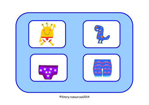 ALIENS LOVE UNDERPANTS LARGE STORY TEACHING RESOURCE SET EYFS LITERACY ...