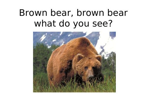 BROWN BEAR BROWN BEAR RESOURCES STORY LITERACY EYFS KS1 | Teaching ...