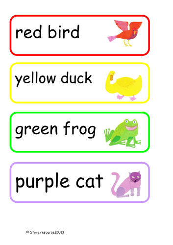 BROWN BEAR BROWN BEAR RESOURCES STORY LITERACY EYFS KS1 | Teaching ...