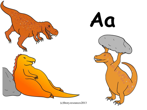 DINOSAUR ROAR STORY TEACHING RESOURCES EYFS LITERACY KS1 | Teaching ...