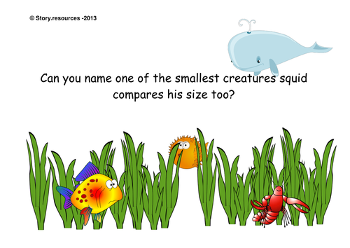 IM THE BIGGEST THING IN THE OCEAN STORY RESOURCE SET EYFS KS1 LITERACY ...