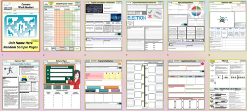 Careers Work Booklet KS4 | Teaching Resources