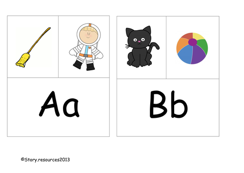 INITIAL SOUND PEG CARDS LETTERS AND SOUNDS | Teaching Resources