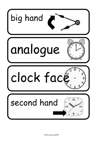 TIME RESOURCE PACK MATHS KS1 EYFS | Teaching Resources