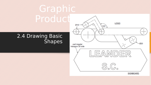 Basic Shapes Igcse Graphic Product 0445 Teaching Resources