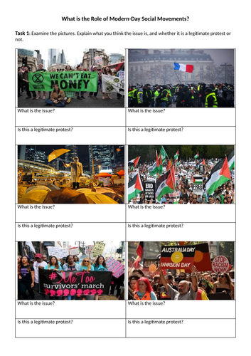 Global Politics: What is the Role of Modern Day Non Violent Social ...