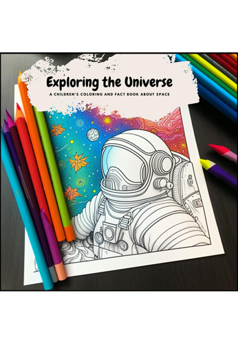 Space Booklet - Facts and Coloring | Teaching Resources